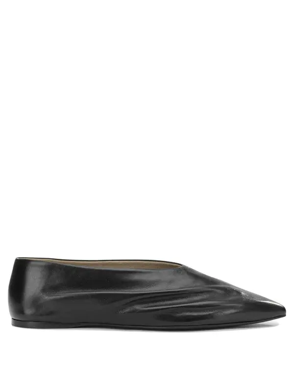 Khaite Miriam Classic Ballet Flats - Black