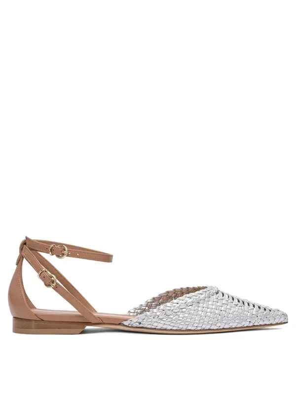 LELLA BALDI Leather Ballerinas