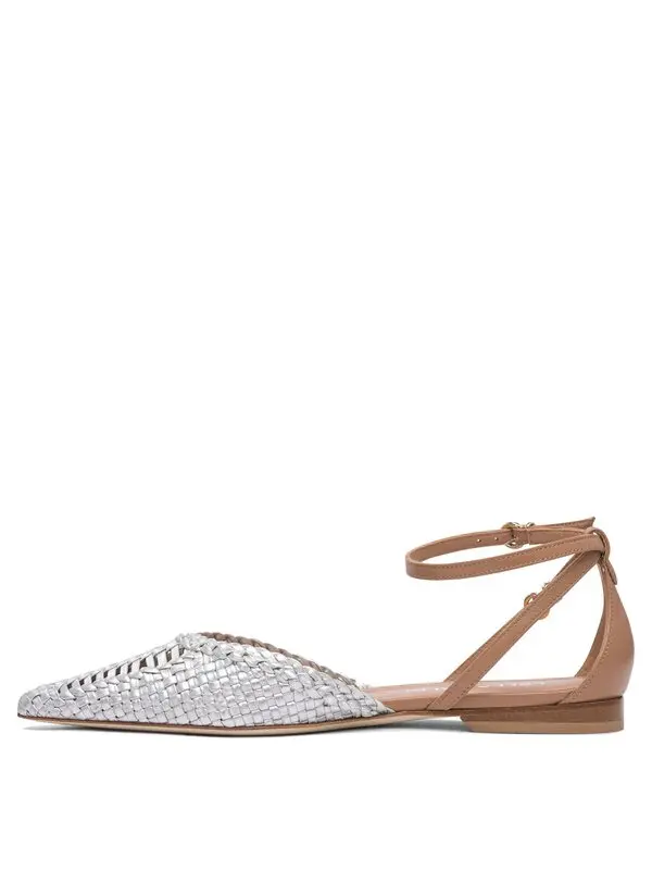 LELLA BALDI Leather Ballerinas