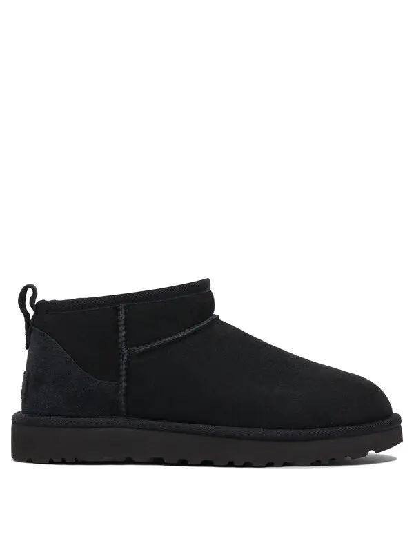 UGG Classic Ultra Mini' Ankle Boots - Black