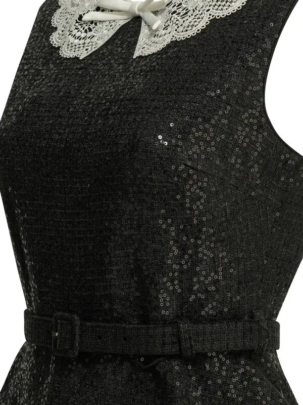 SELF-PORTRAIT Short Sequin Dress