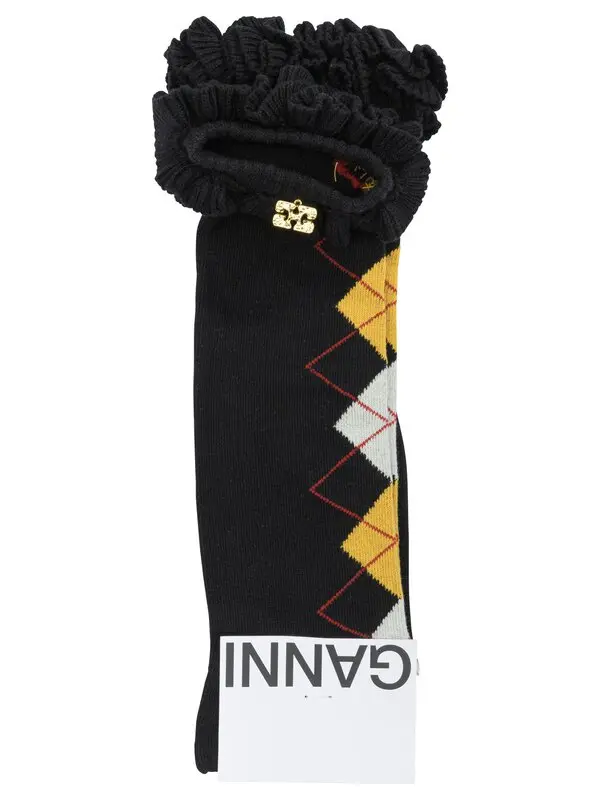 GANNI Argyle' Classic Socks