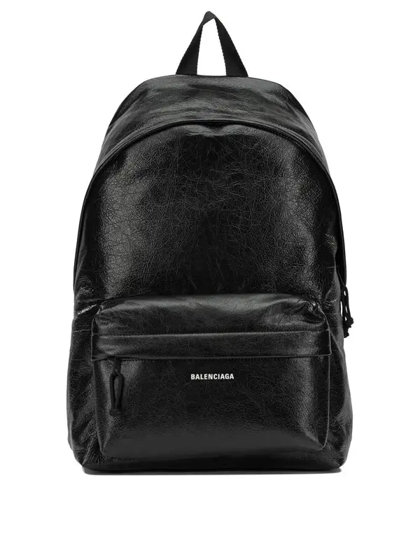Balenciaga Explorer' Casual Backpack - Black