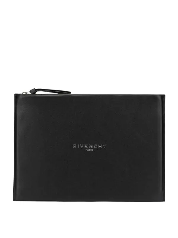 Givenchy Antigonia Stamped' Document Holder - Black