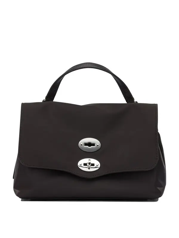 ZANELLATO Postina® Tokyo Medium Handbag In Nylon And Cowhide