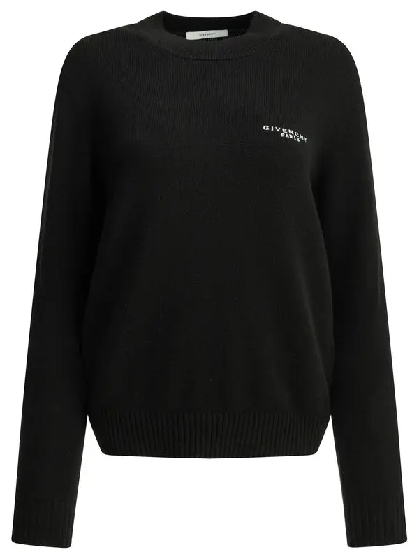 Givenchy Crew Neck Sweater With Logo