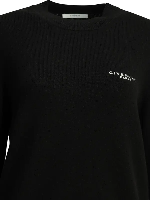 Givenchy Crew Neck Sweater With Logo