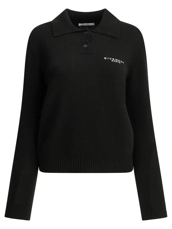 Givenchy Logo Polo Sweater