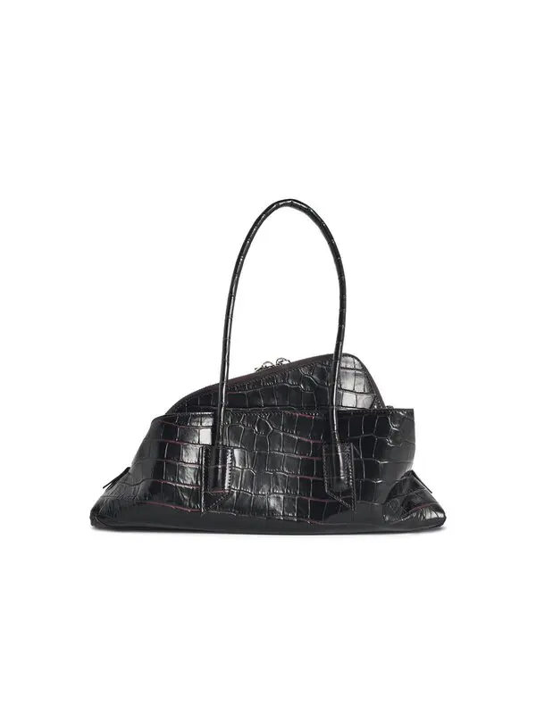 Attico Top Handle La Passeggiata Smallcoffee' Lear Bag