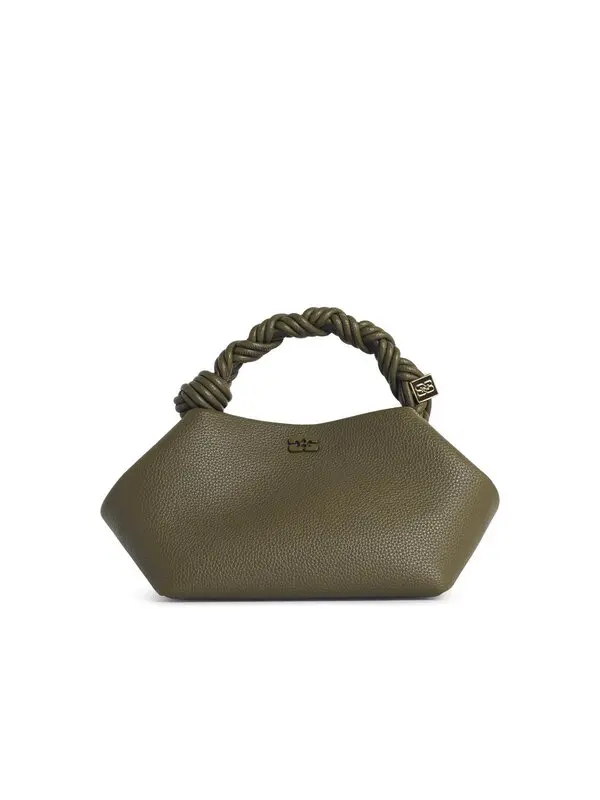 GANNI Small 'bou' Hammered Lear Bag