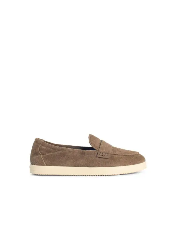 Tory Burch Sport Ballet' Suede Loafers - Brown