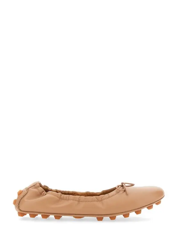 TOD'S Ballerina Bubble Flats With Maxi Rubber Lugs - Multicolor