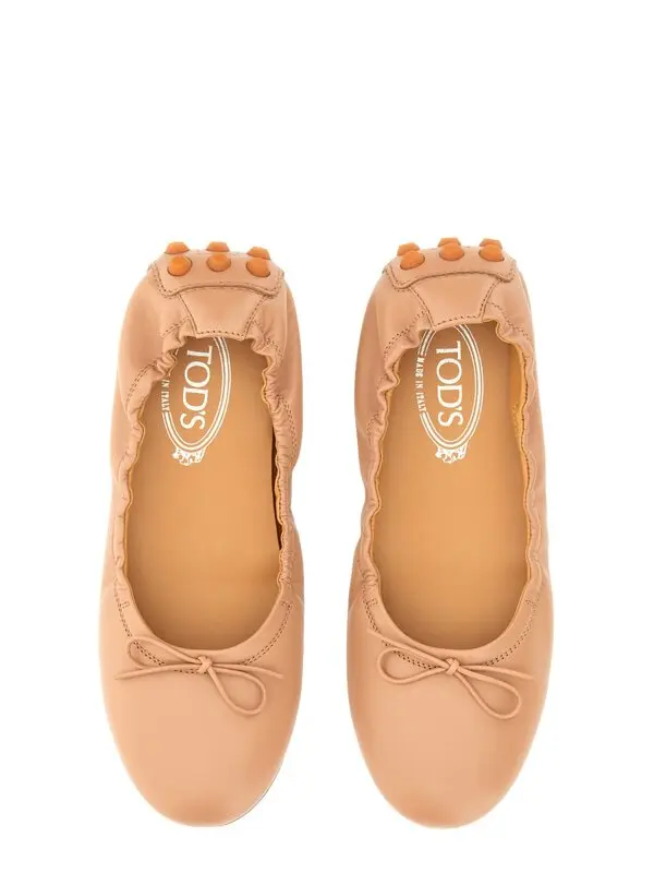 TOD'S Ballerina Bubble Flats With Maxi Rubber Lugs - Multicolor