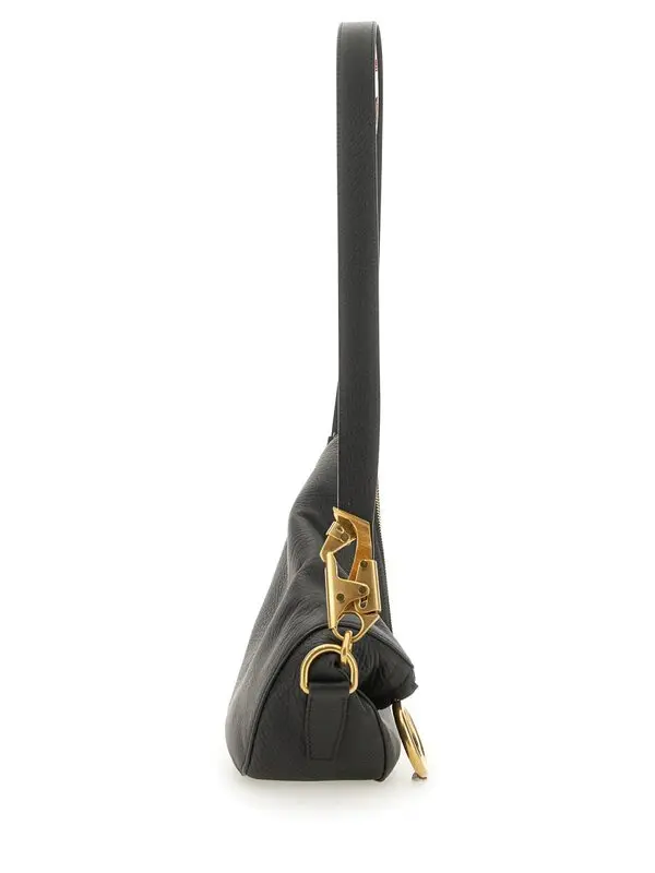 Burberry Knight Small Leather Bag - Black