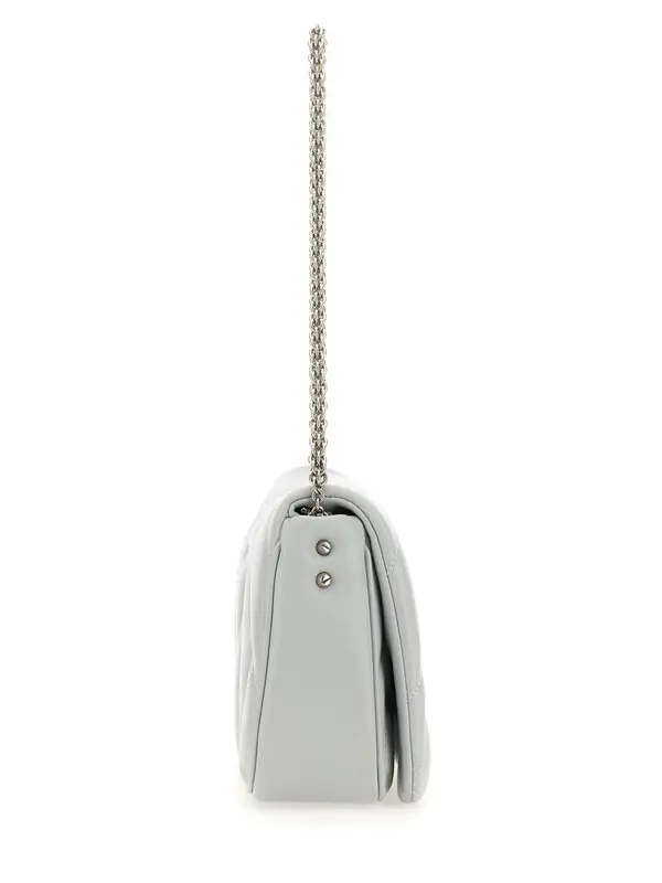 Alexander McQueen Leather Shoulder Bag - Gray
