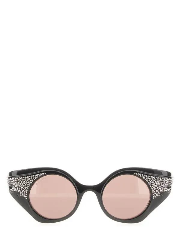 Gucci Cat-eye Embellished Sunglasses - Multicolor