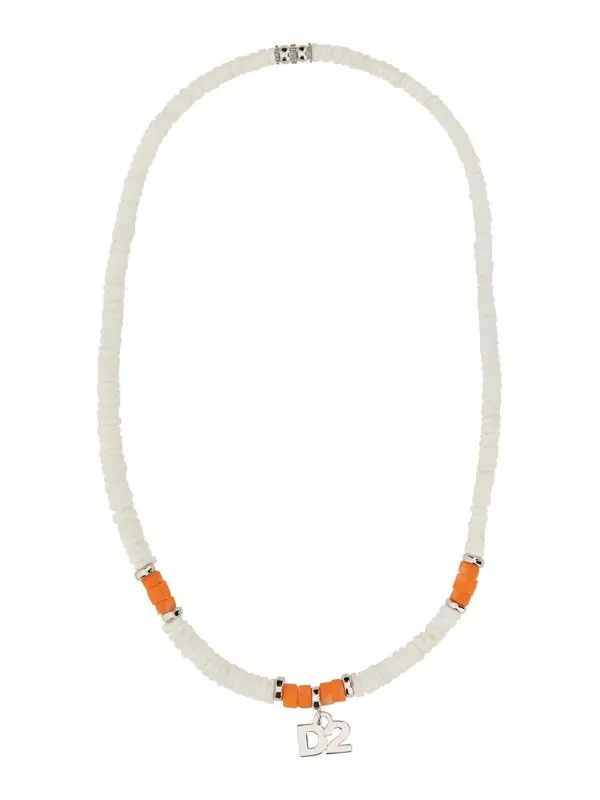 Dsquared2 Logo Pendant Necklace - Multicolor