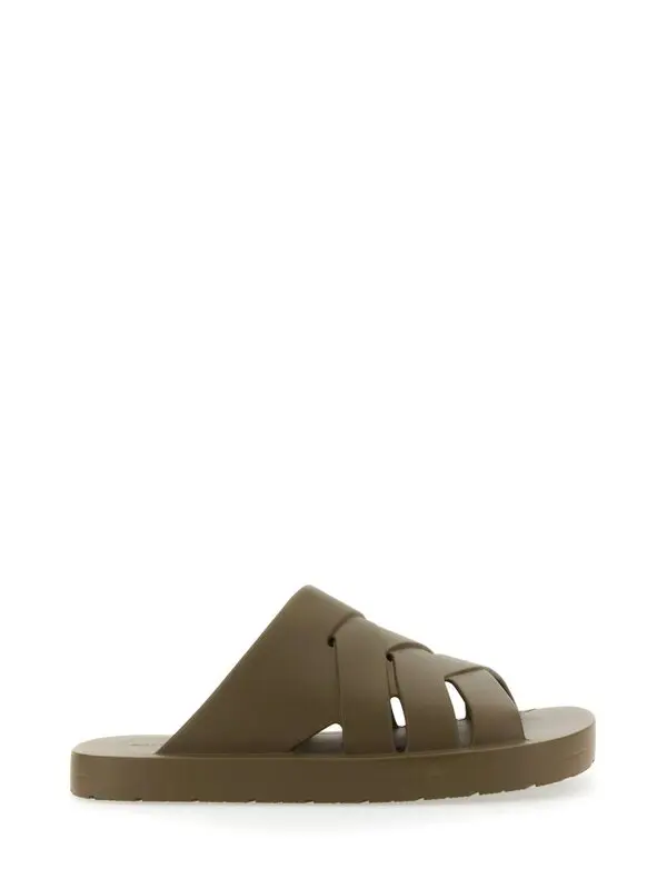 Bottega Veneta Rubber Slide Sandals - Multicolor
