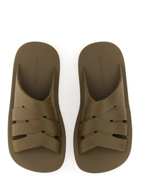 Bottega Veneta Rubber Slide Sandals - Multicolor