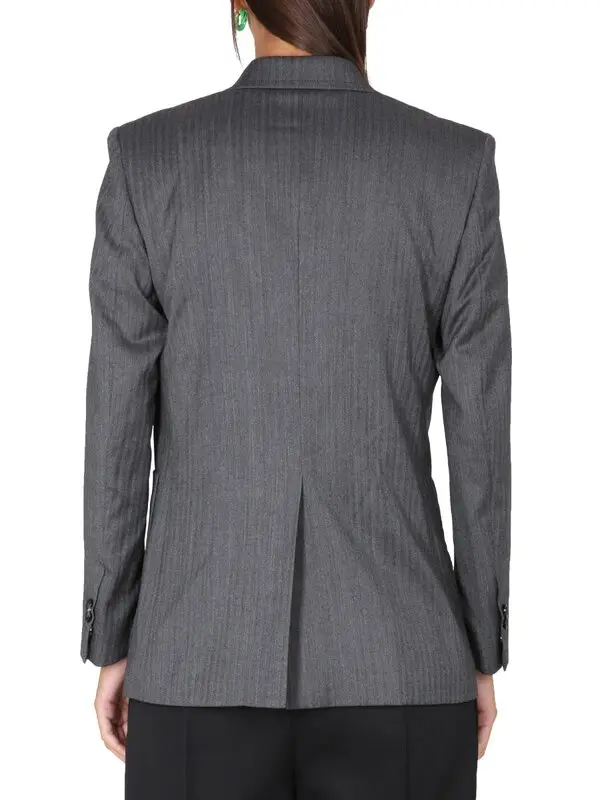 Bottega Veneta Chevron Pattern Jacket - Multicolor