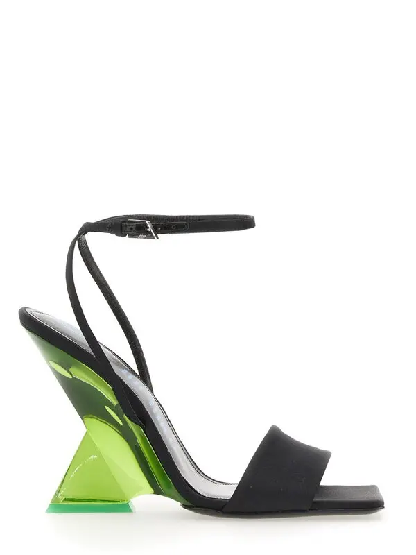 Attico Sandalo Cheope Heeled Sandals - Multicolor