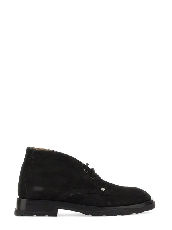 Alexander McQueen Suede Lace-up Boots