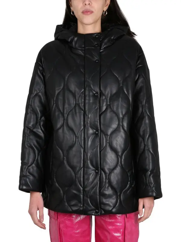 STAND STUDIO Quilted Hooded Jacket
