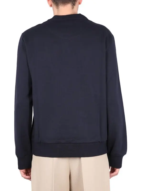 Etro Crewneck Sweatshirt With Logo Embroidery