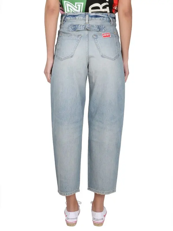 Kenzo Carrot Fit Jeans - Blue