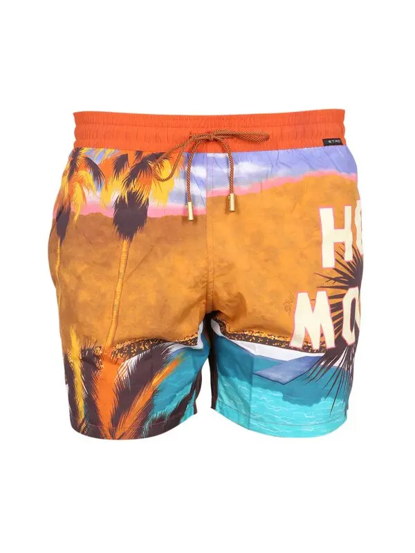 Etro Boxer Swimsuit - Multicolor