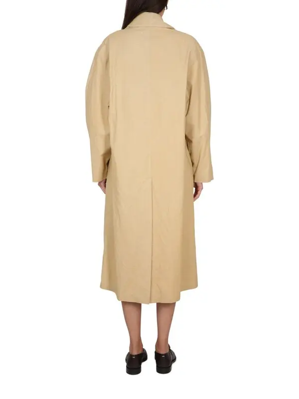 MAISON MARGIELA Utility Style Trench Coat - Cream