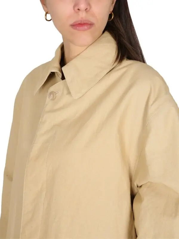 MAISON MARGIELA Utility Style Trench Coat - Cream