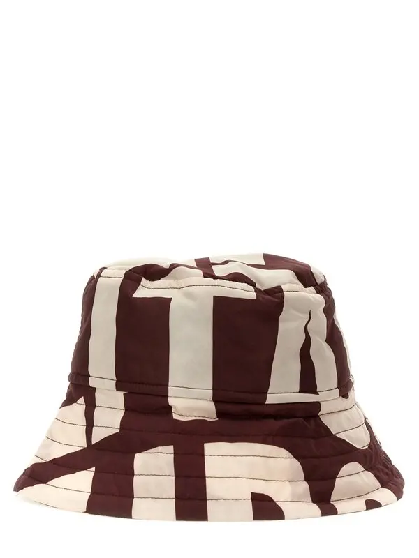 Dries Van Noten All Over Logo Bucket Hat - Multicolor