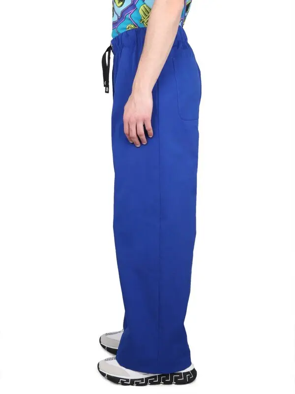 Versace Drawstring Pants - Blue