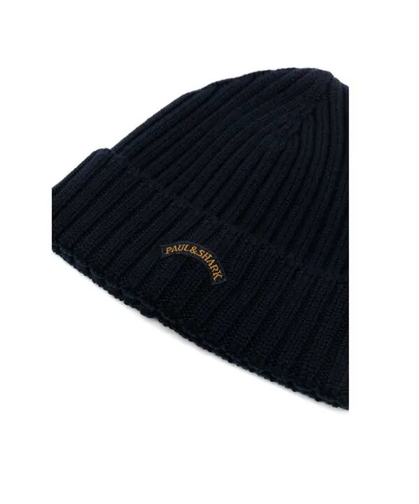 PAUL  SHARK Logo-embroidered Beanie Hat