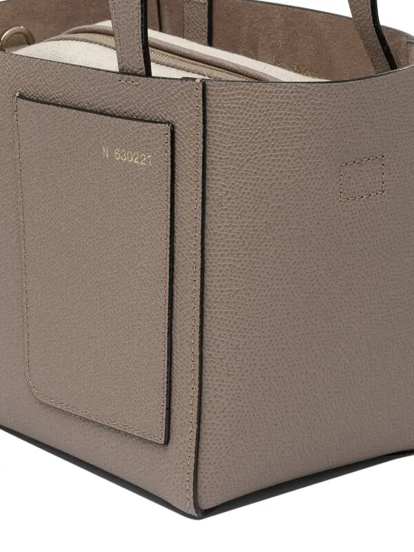 VALEXTRA Mini Soft Bucket Bag