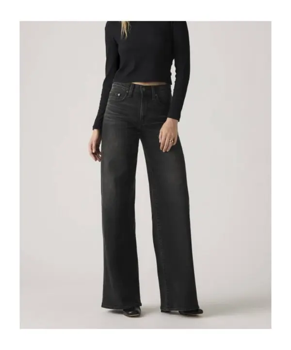 LEVI'S High-rise Wide-leg Jeans