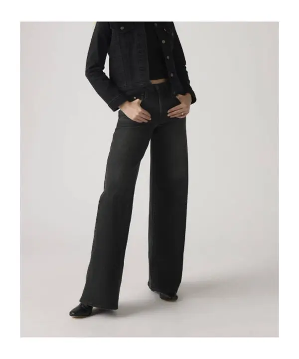 LEVI'S High-rise Wide-leg Jeans
