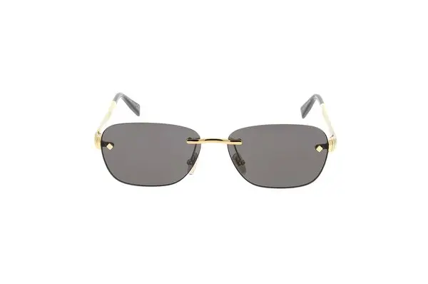 BVLGARI Rectangular Frame Sunglasses - Gray