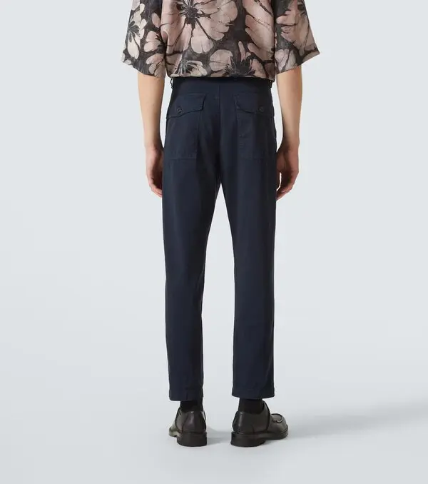 Dries Van Noten Belt Loop Casual Pants