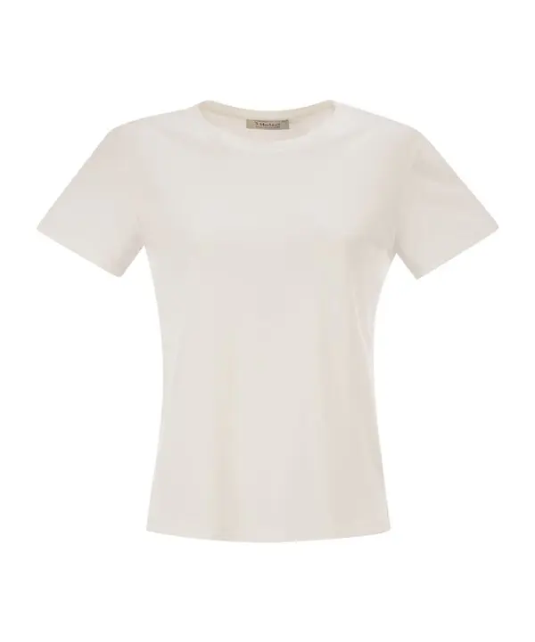 Max Mara Smmsegale" Crewneck T-shirt - White
