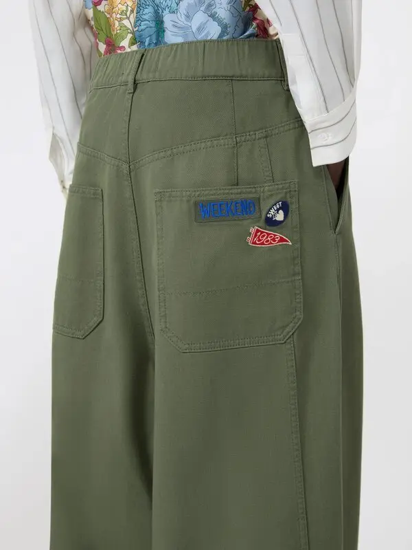 Max Mara Casual Pants With Belt Loops