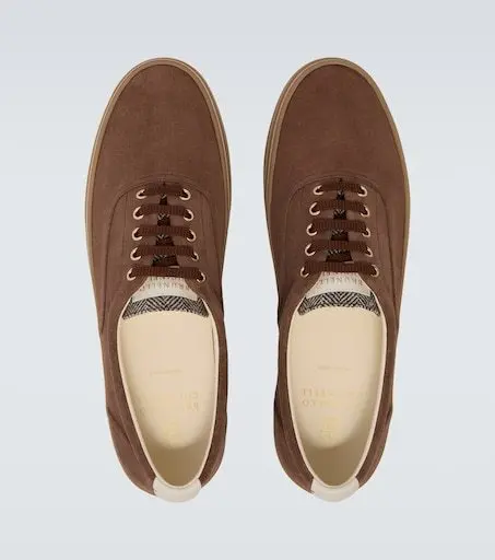 Brunello Cucinelli Suede Sneakers