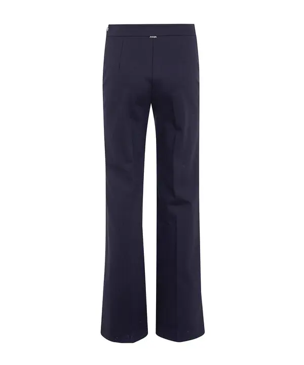 TWINSET Pleated Flared Casual Trousers