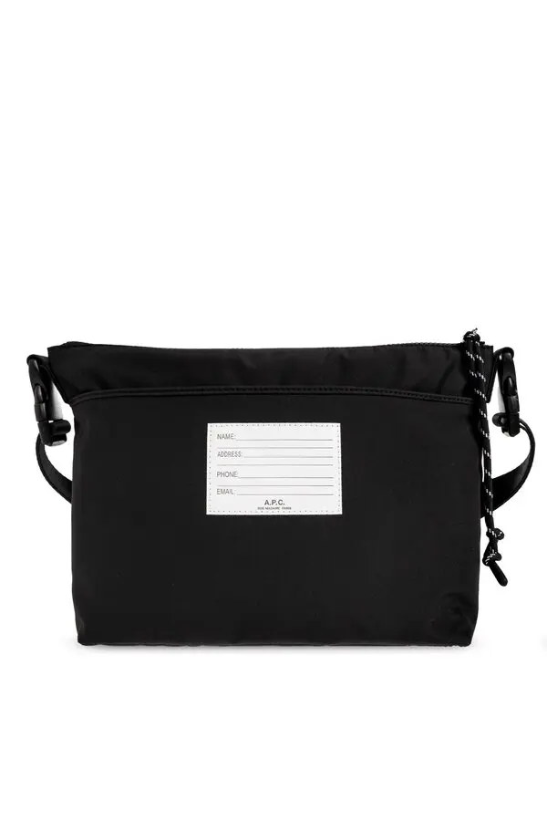A.p.c. Zippered Shoulder Bag