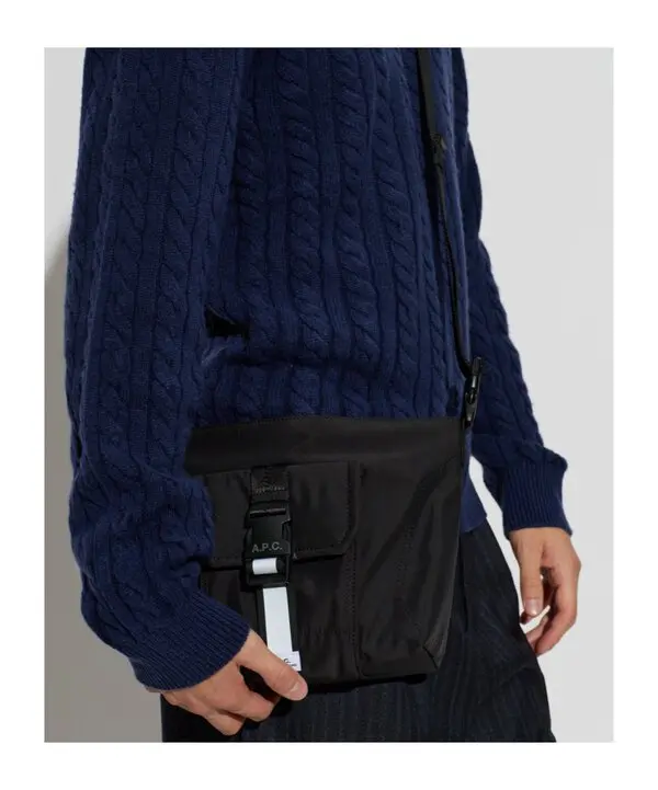 A.p.c. Zippered Shoulder Bag