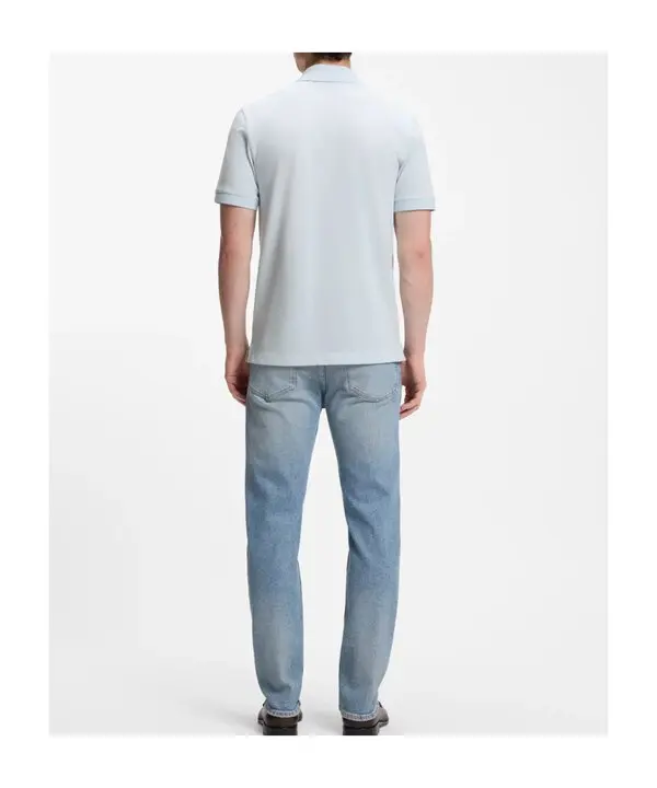 Hugo Boss Pure Cotton Polo Shirt With Chest Logo
