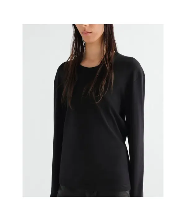 LEMAIRE Rib Long Sleeve Top