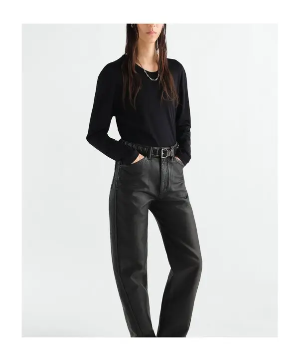 LEMAIRE Rib Long Sleeve Top