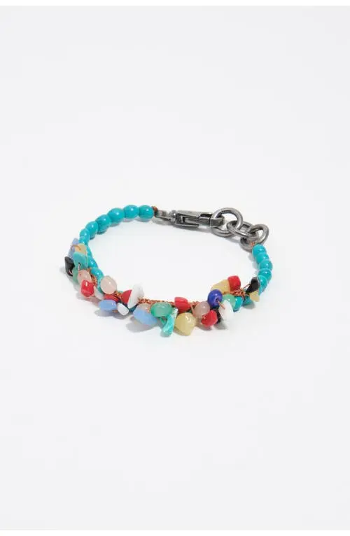 Bimba Y Lola Necklace With Stone And Pearl